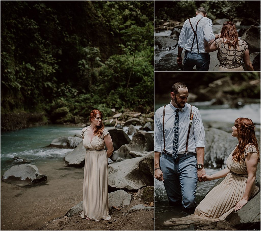 Intimate Waterfall Elopement • Mil Besos Costa Rica
