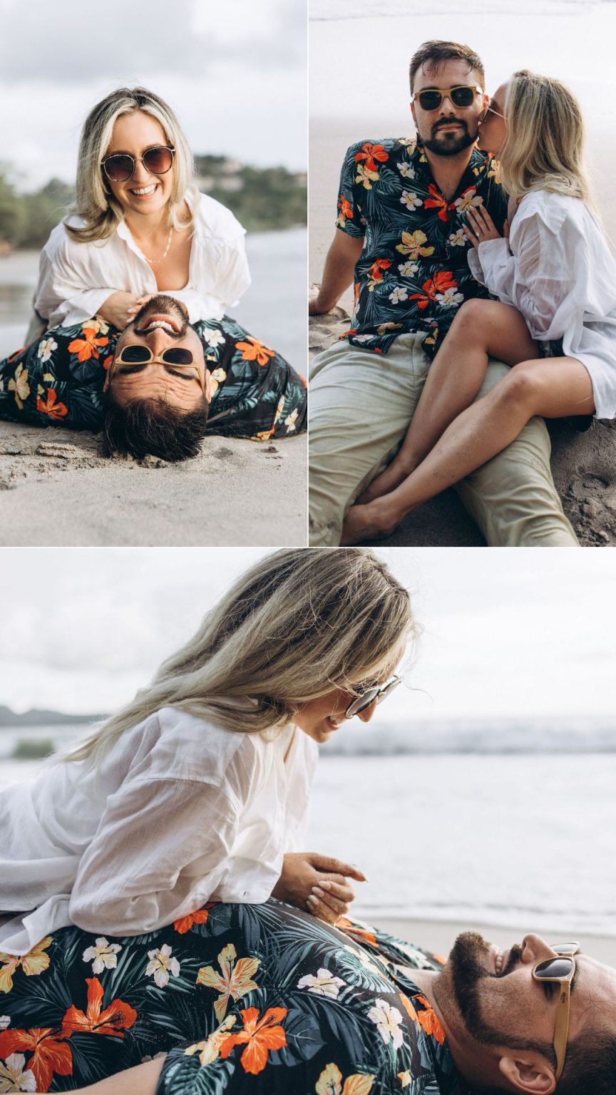 Beach Photoshoot in Playa Flamingo, Costa Rica • Mil Besos