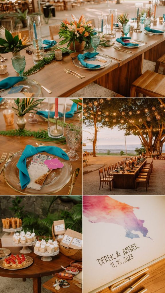 Tropical Boho Chic Wedding Bliss • Mil Besos