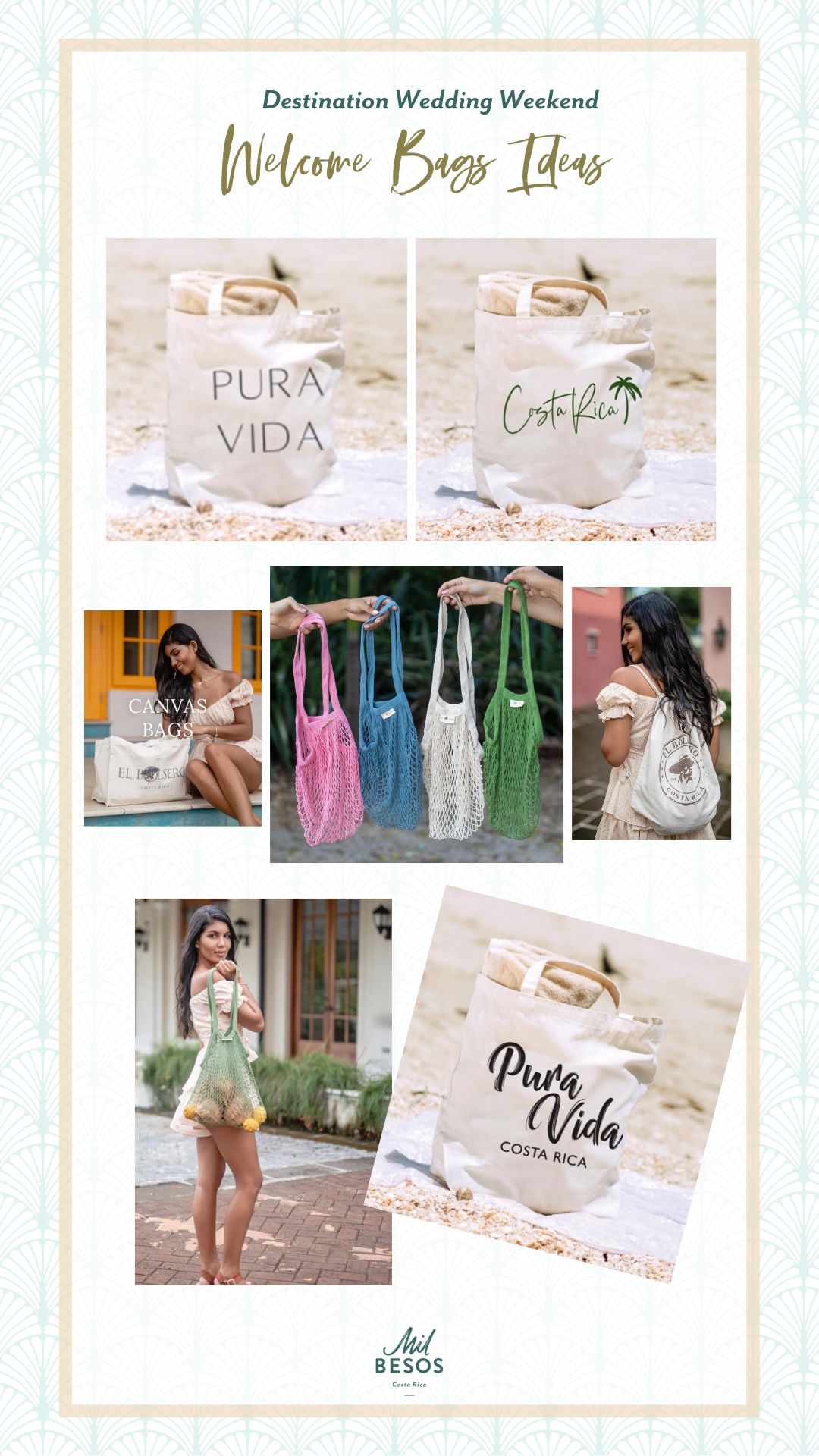 Customized Welcome Bags • Mil Besos - Costa Rica