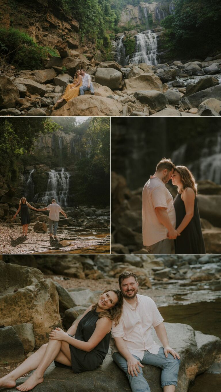 Nauyaca Waterfalls Photoshoot in Costa Rica • Mil Besos