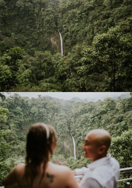 Romantic Rainforest Elopement at the Waterfall • Mil Besos