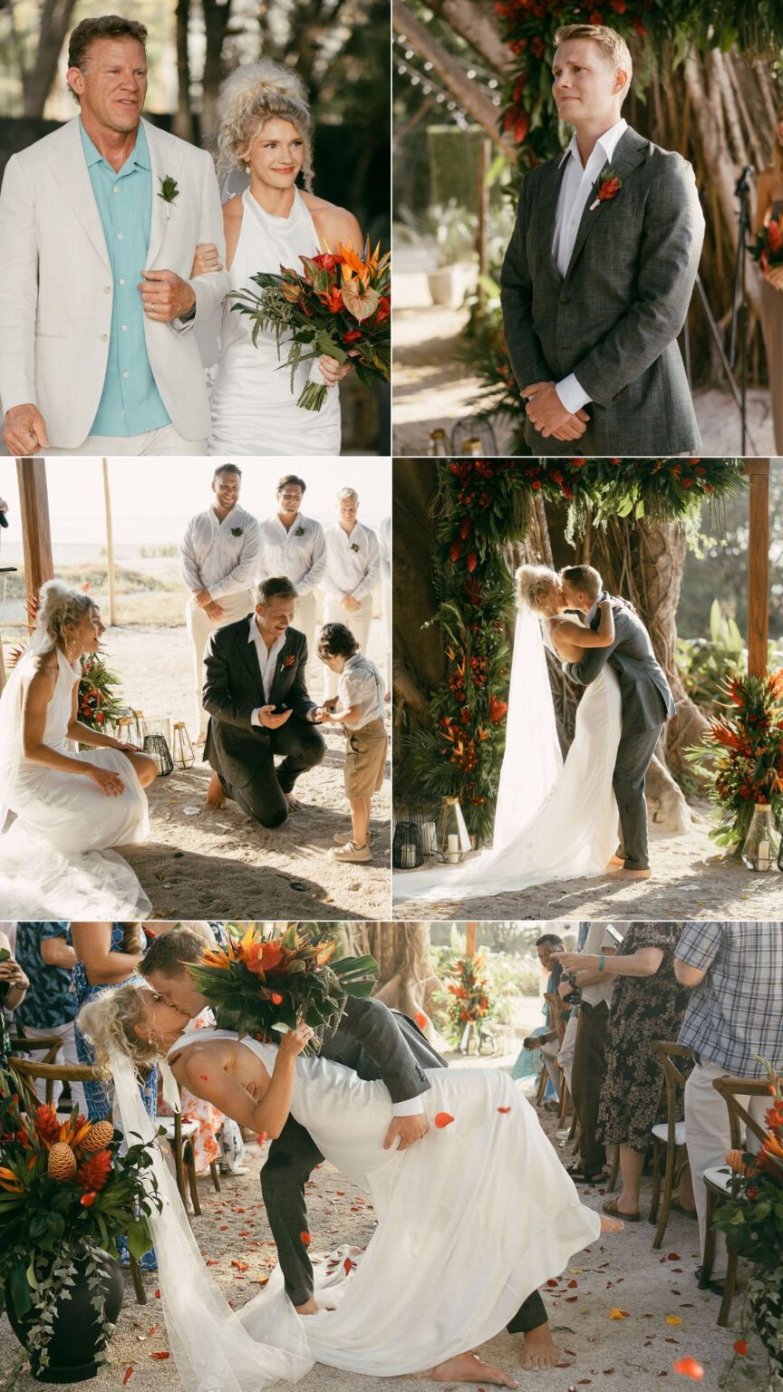 Fun Barefoot Wedding in Tamarindo • Mil Besos