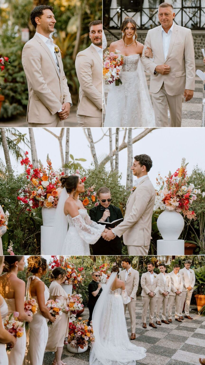 Micro-Wedding in Jaco Villa • Mil Besos