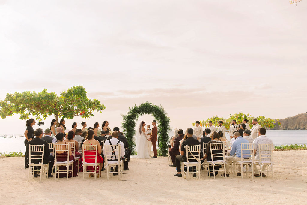 Stacy + DJ's Playa del Coco Sunset View Wedding • Mil Besos