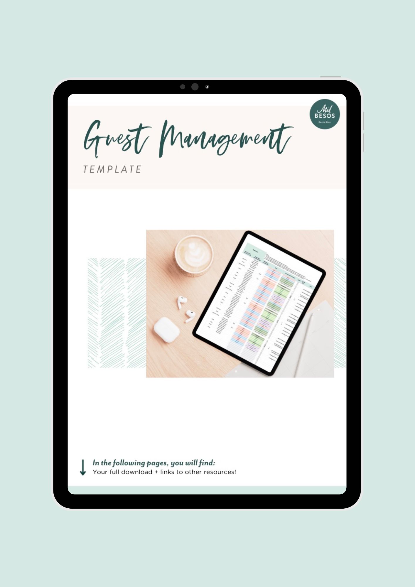 Guest Management Template – Mil Besos Weddings